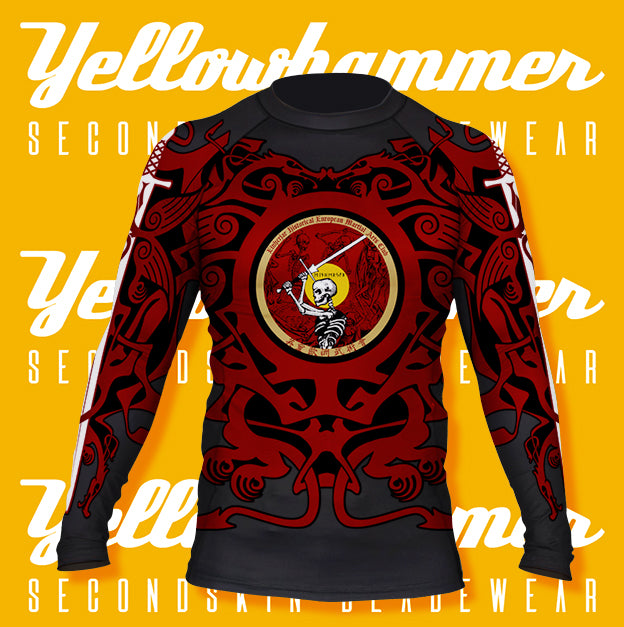 Men's Yellowhammer Custom HEMA club EINHERJAR rashguard – Hematees